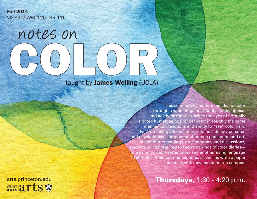 Notes on Color - Lewis Center for the Arts