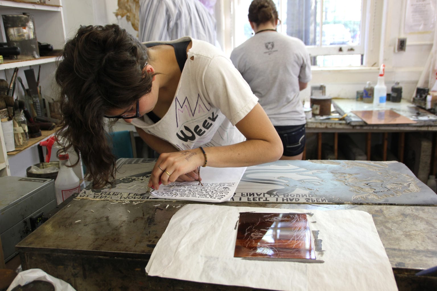 Introductory Printmaking - Lewis Center for the Arts