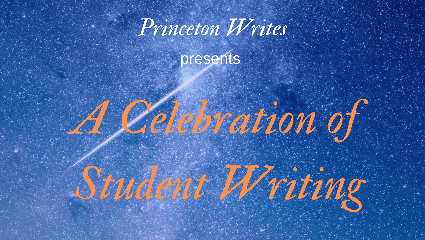 A Celebration of Student Writing
