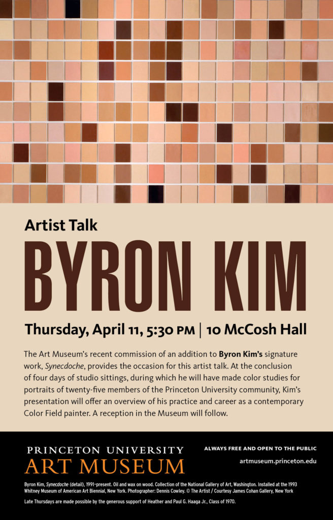 Byron Kim Artist Talk