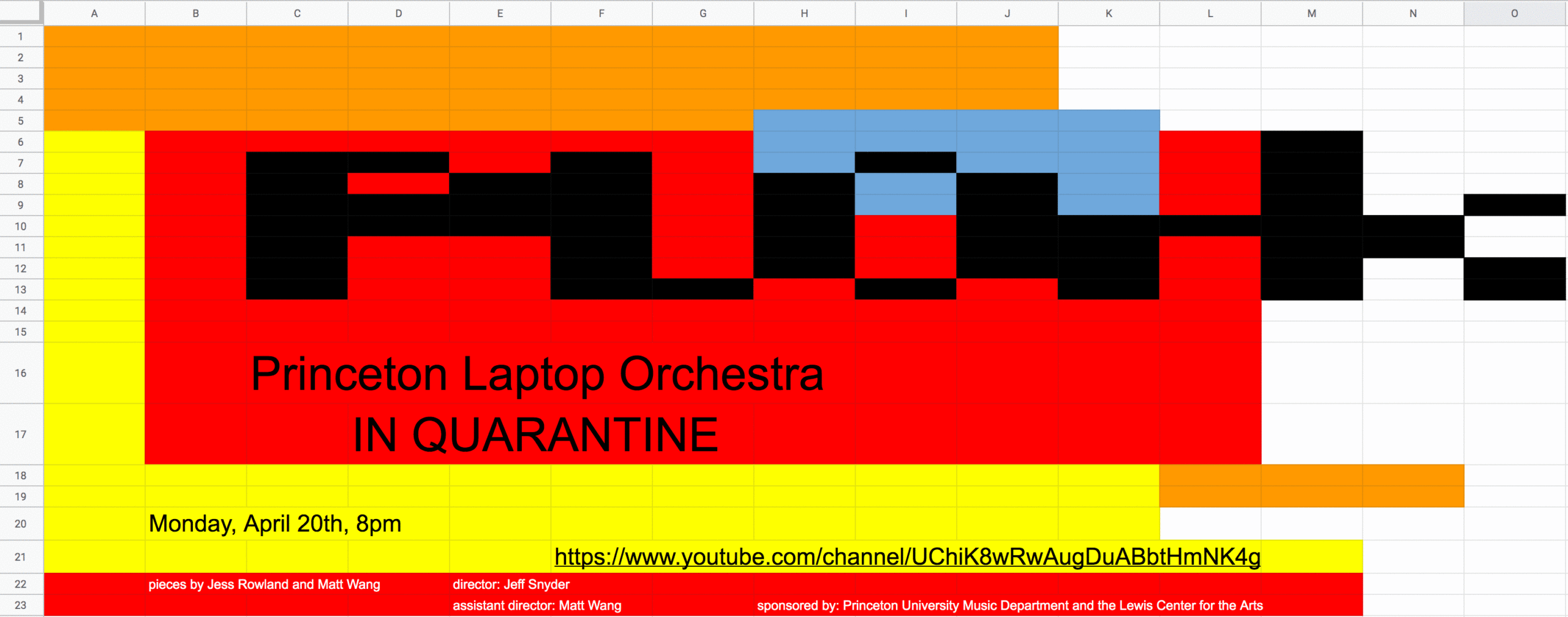 PLOrk (Princeton Laptop Orchestra) Virtual Concert