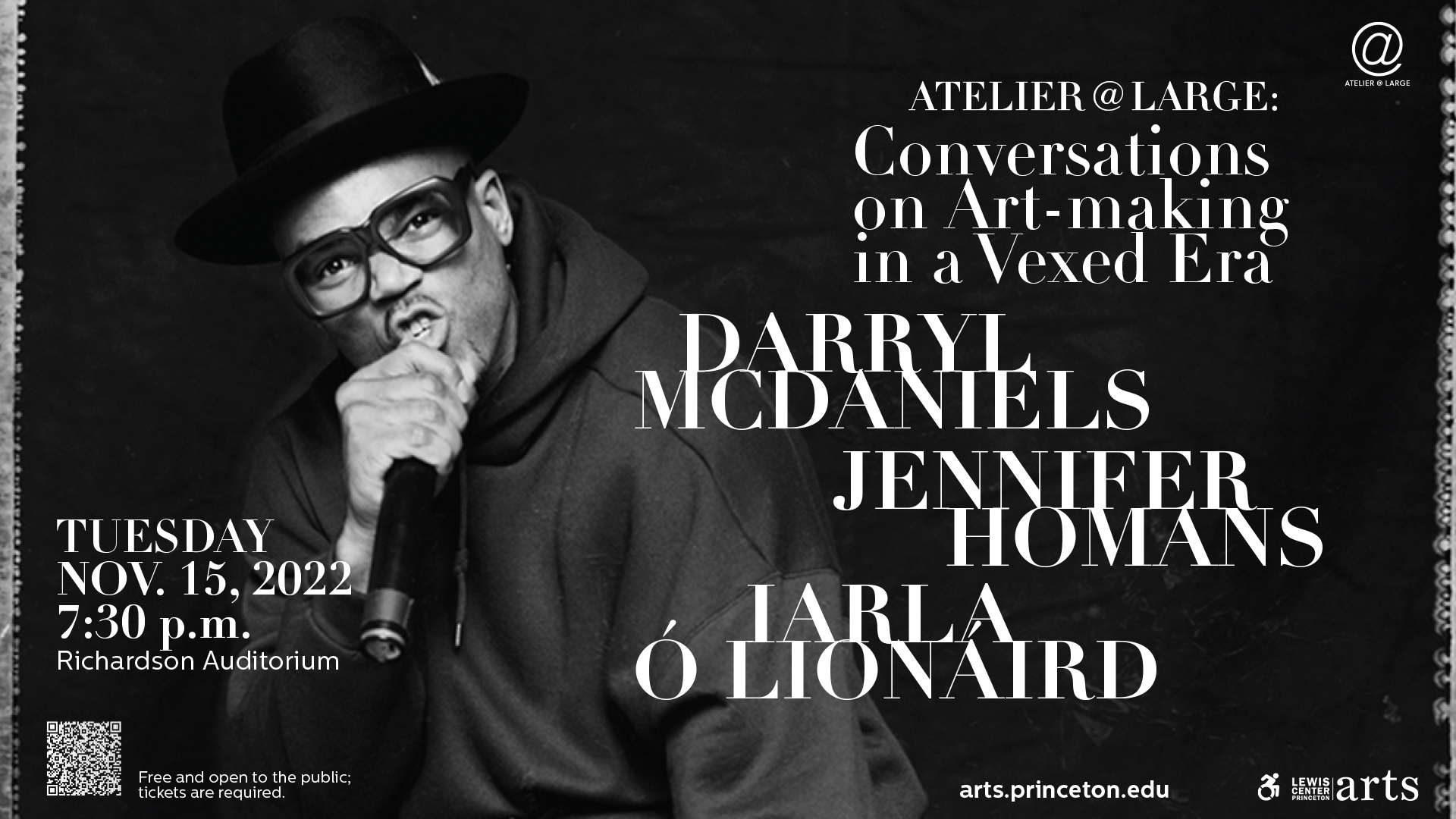 Atelier@Large: Conversations on Art-making in a Vexed Era — Darryl ...