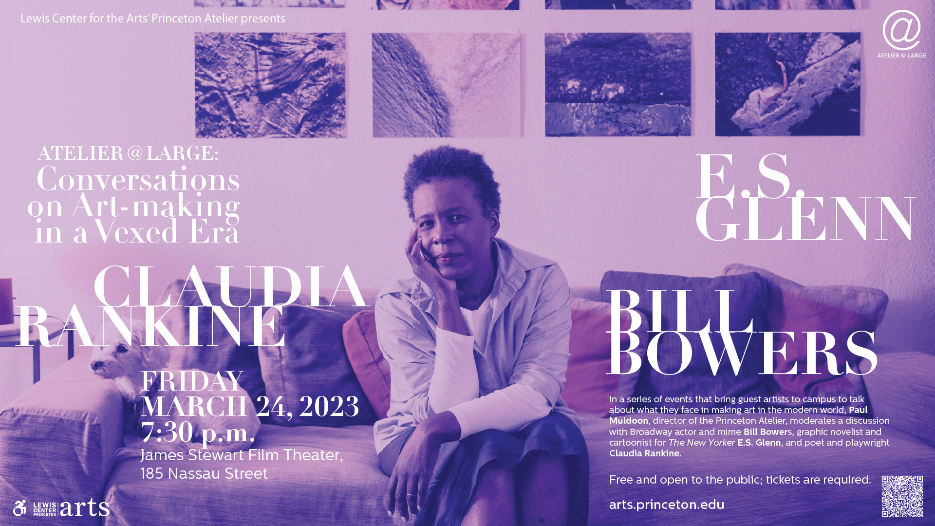 Atelier@Large: Conversations on Art-making in a Vexed Era — Bill Bowers, E.S. Glenn and Claudia ...