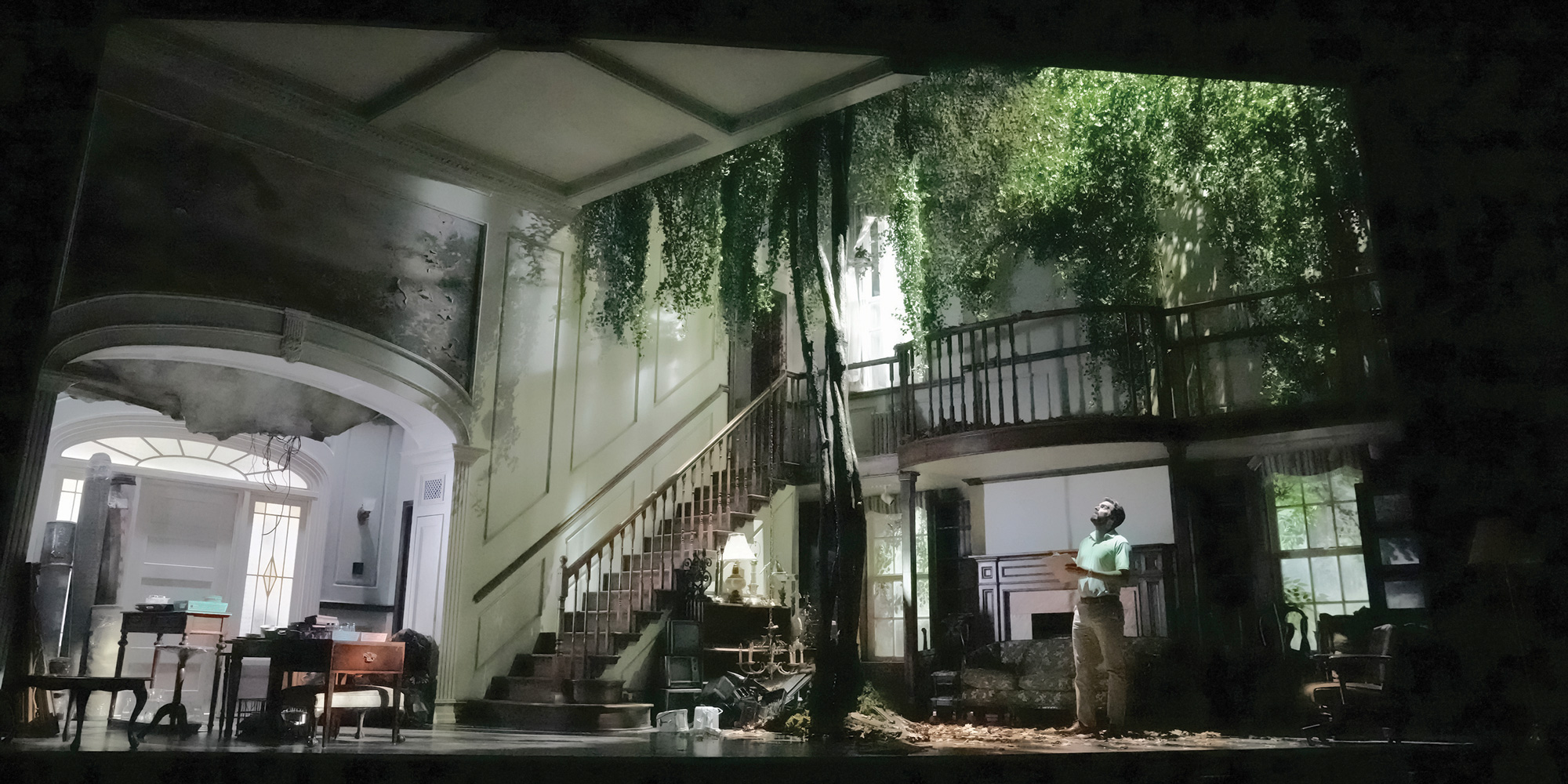 Theater Program Director Jane Cox and alum Branden Jacobs-Jenkins '06 ...